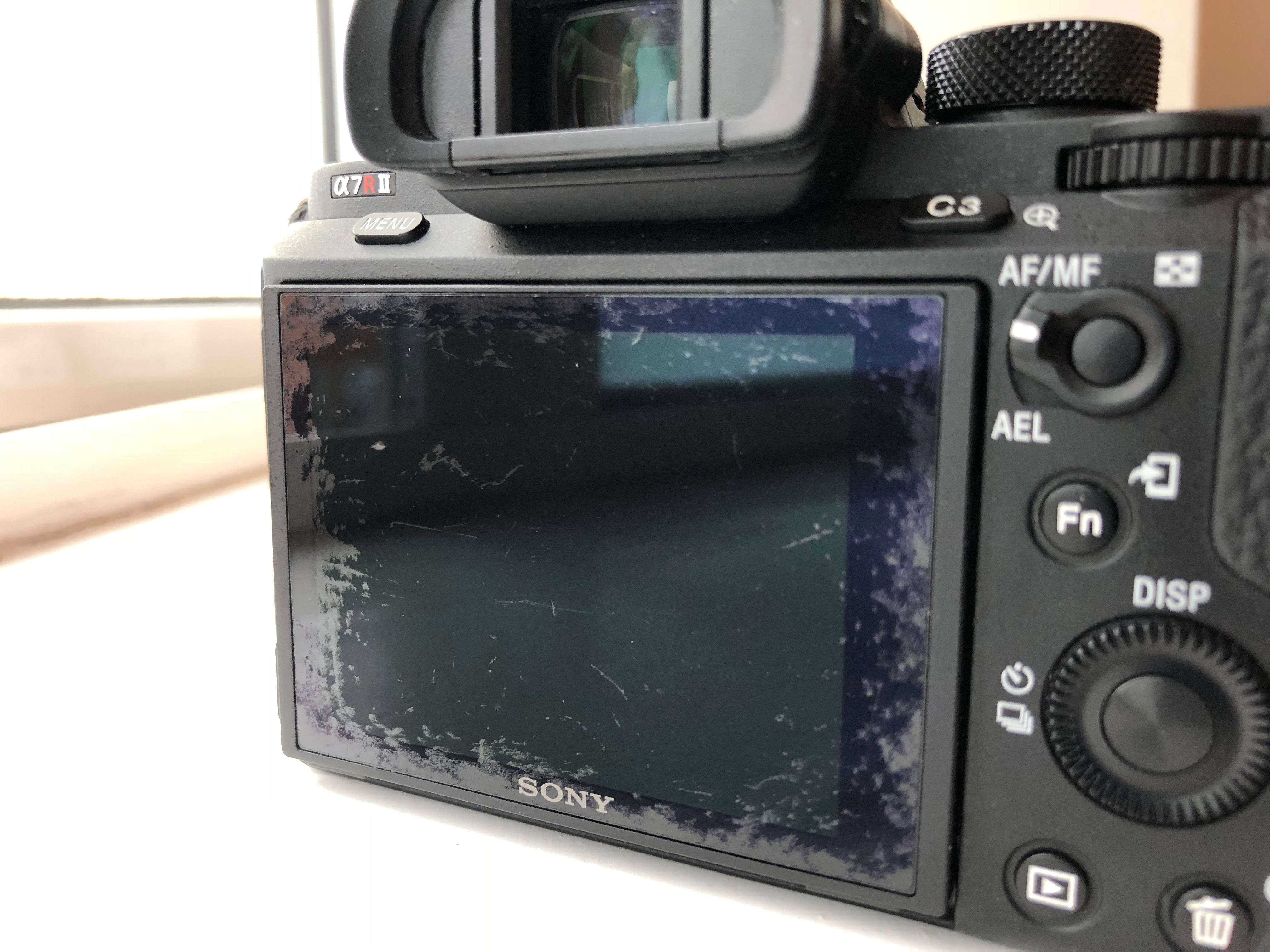 Fixing Sony A7 LCD delamination – John's Blog